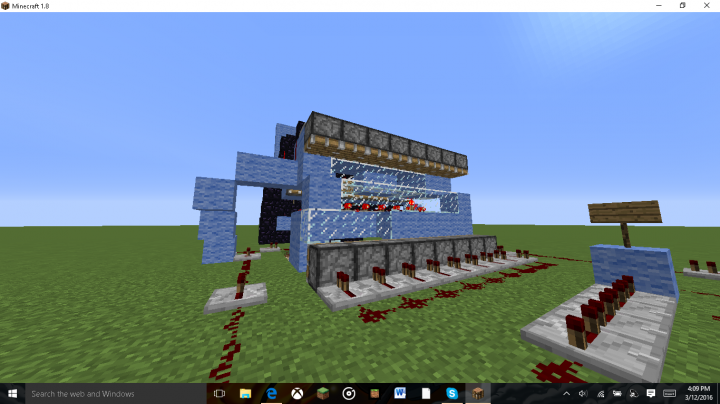 Redstone 10 Second Digital Clock Minecraft Map
