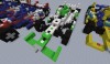 Formula Car Model : IndyCar Dallara DW12 '14 Minecraft Map