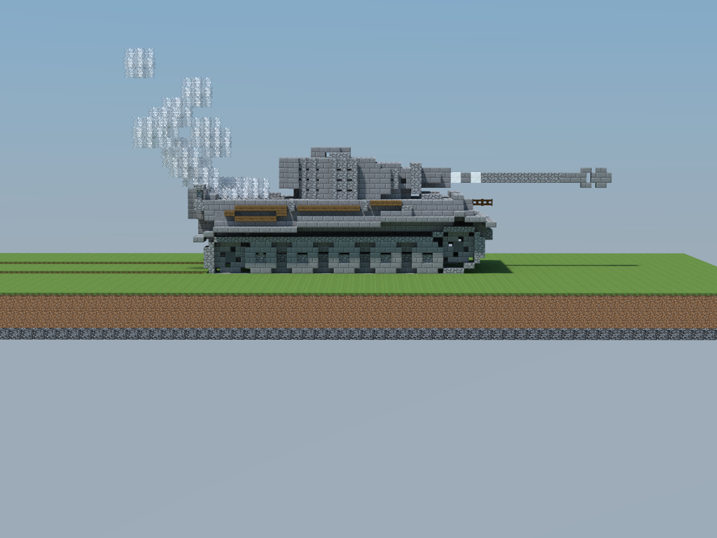 Panzer Vl Tiger 1 & Strum Tiger (4:1) Minecraft Map