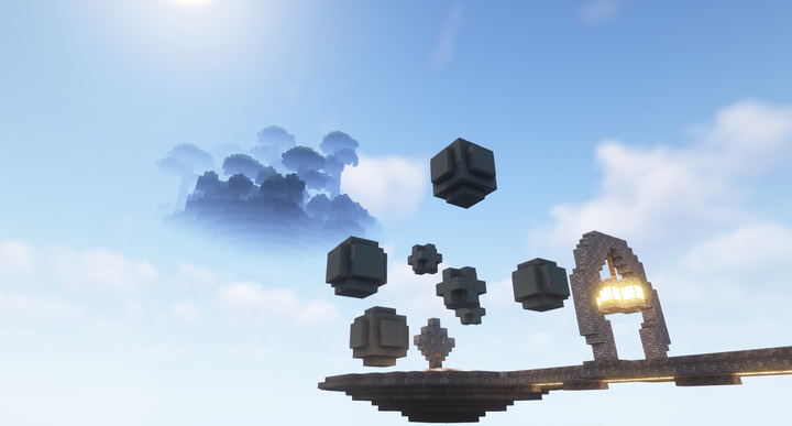 World of Floating Islands - Monde des îles flottantes Minecraft Map