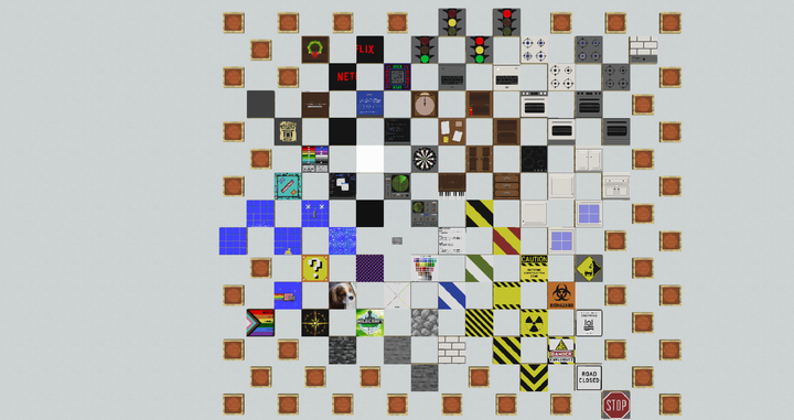 Map Art World (Decorative) Minecraft Map