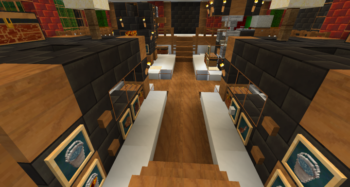 Giant Square House Minecraft Map