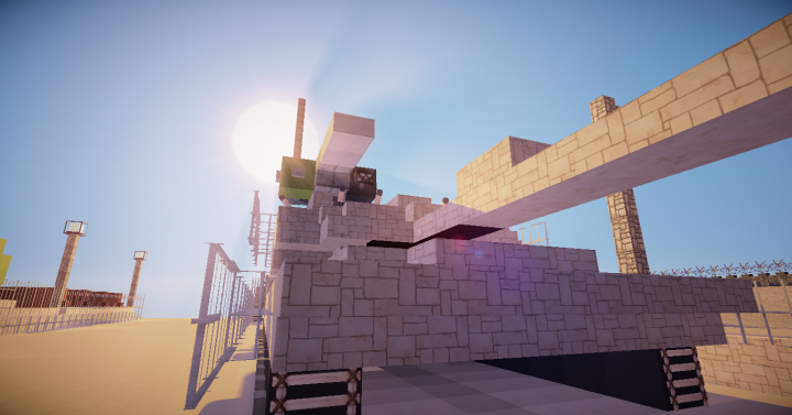 Fort Aguinaldo Military base in minecraft Minecraft Map