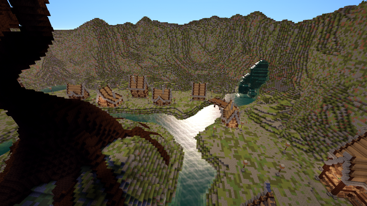 Aesir - Towny Spawn (Beginner build) Minecraft Map