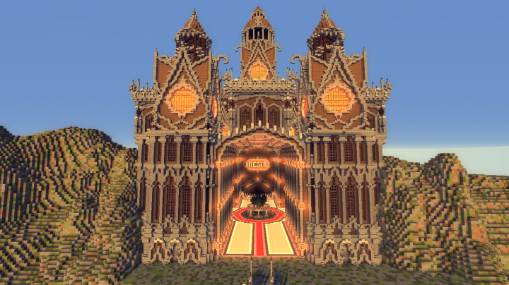 Aesir - Towny Spawn (Beginner build) Minecraft Map
