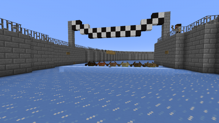 Ice Boat Minecraft Map