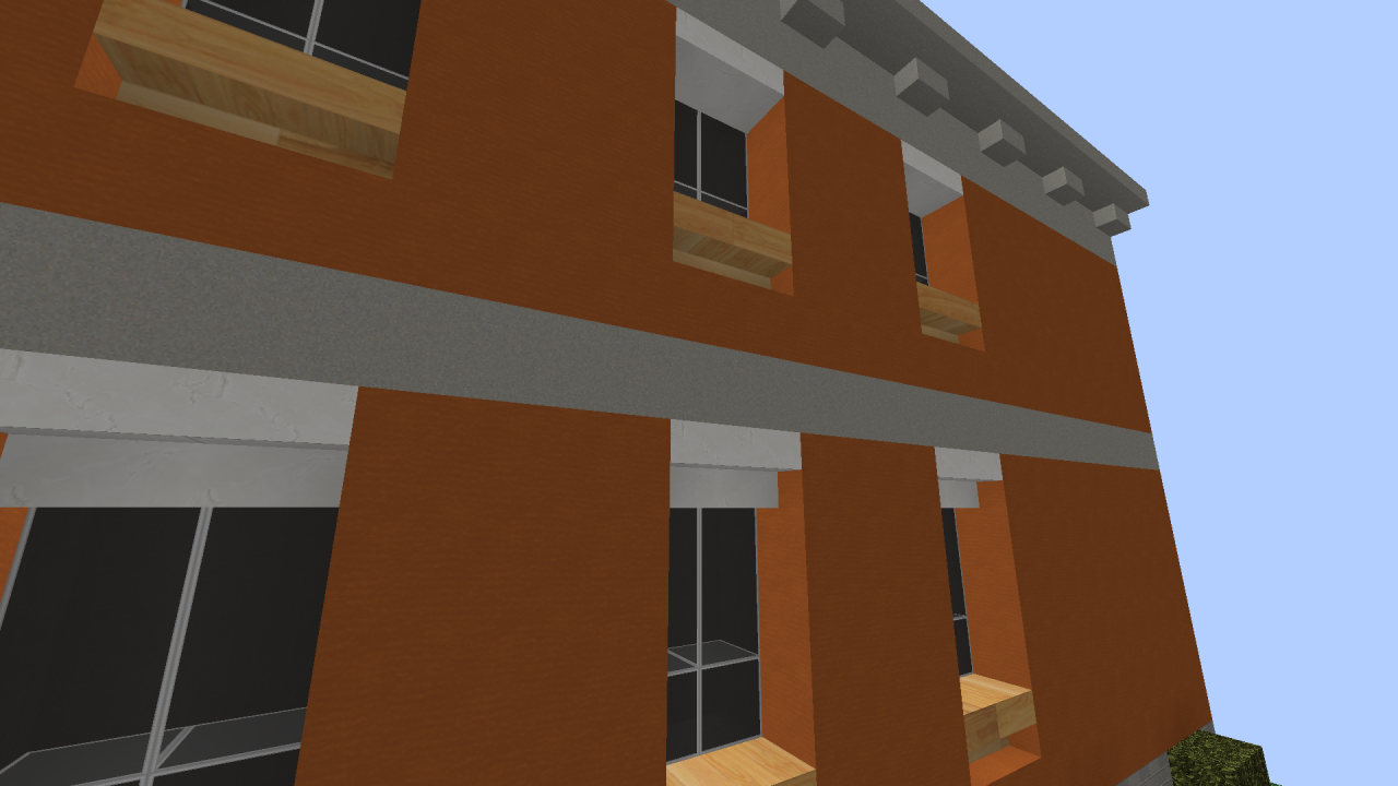 LEGO Modular: Town Hall - Minecraft Adaptation Exterior Minecraft Map