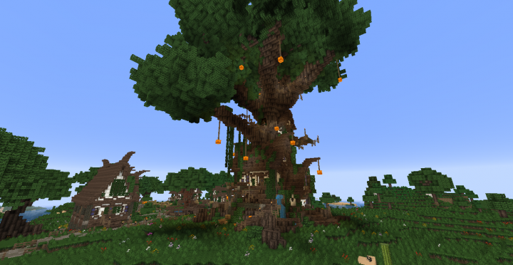 Elf Village Minecraft Map