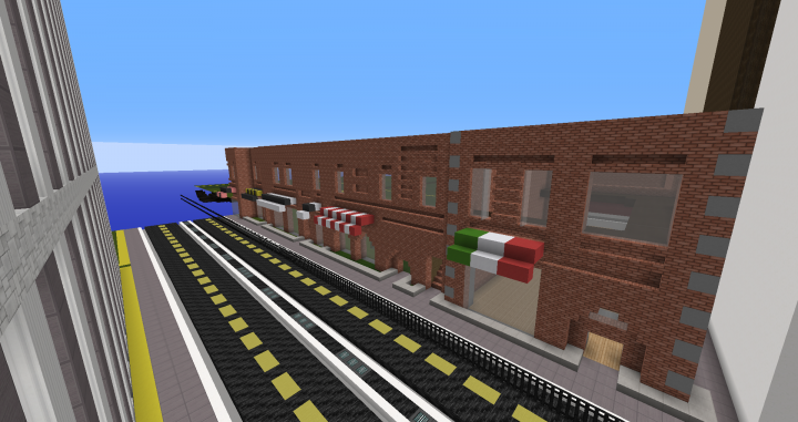 Brick Shops Minecraft Map