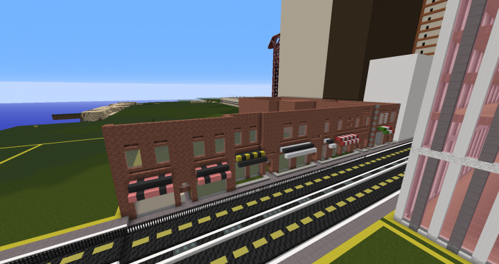 Brick Shops Minecraft Map