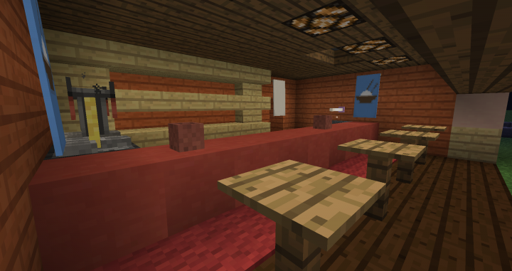 Ichiraku Ramen Shop Minecraft Map