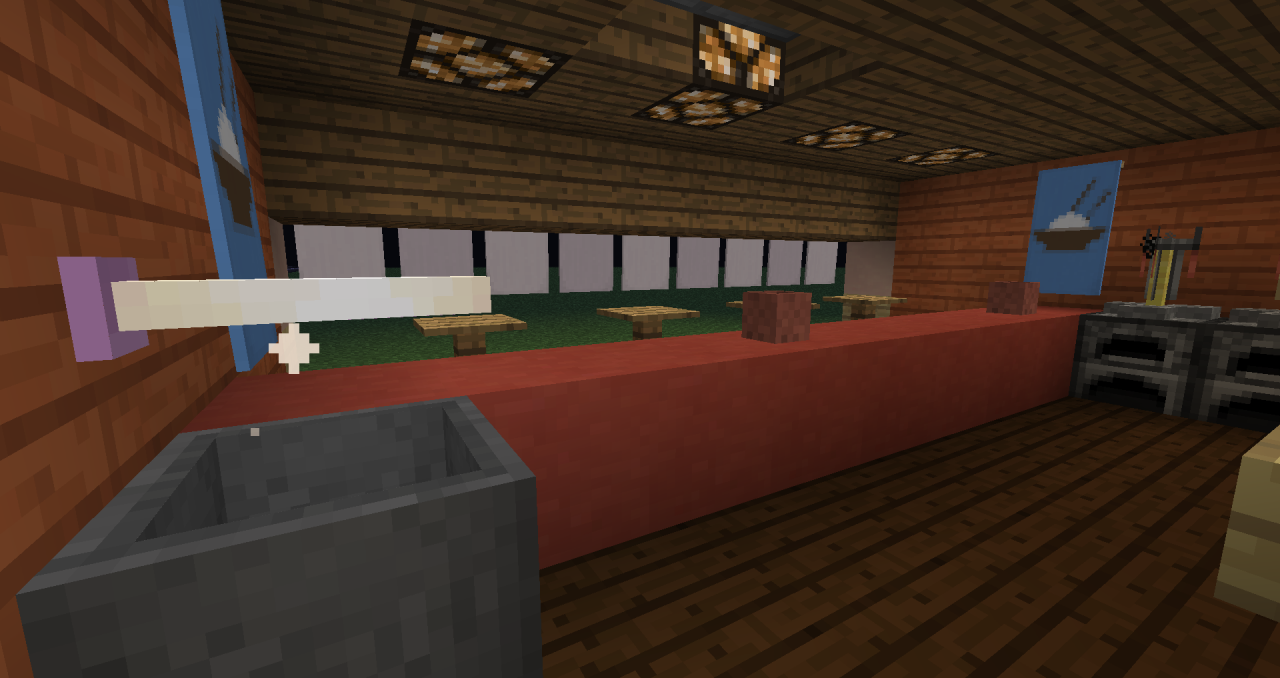 Ichiraku Ramen Shop Minecraft Map