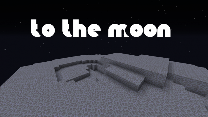 To The Moon - Only One Command Minecraft Map