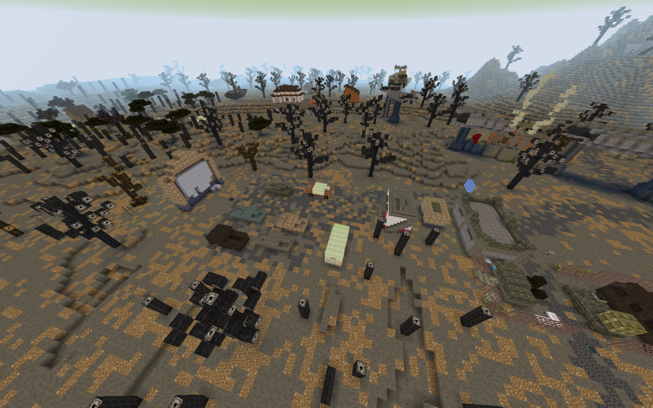 Fallout: The Bleak Past 1.8 mcpatcher Minecraft Map