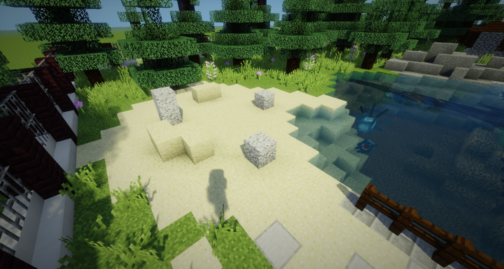 [DS] Japanese Onsen/Inn with zen lake Minecraft Map