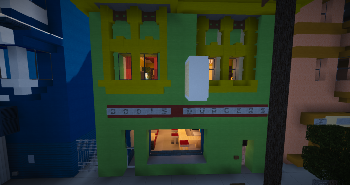 Modern Restaurant - Bob's Burgers Minecraft Map