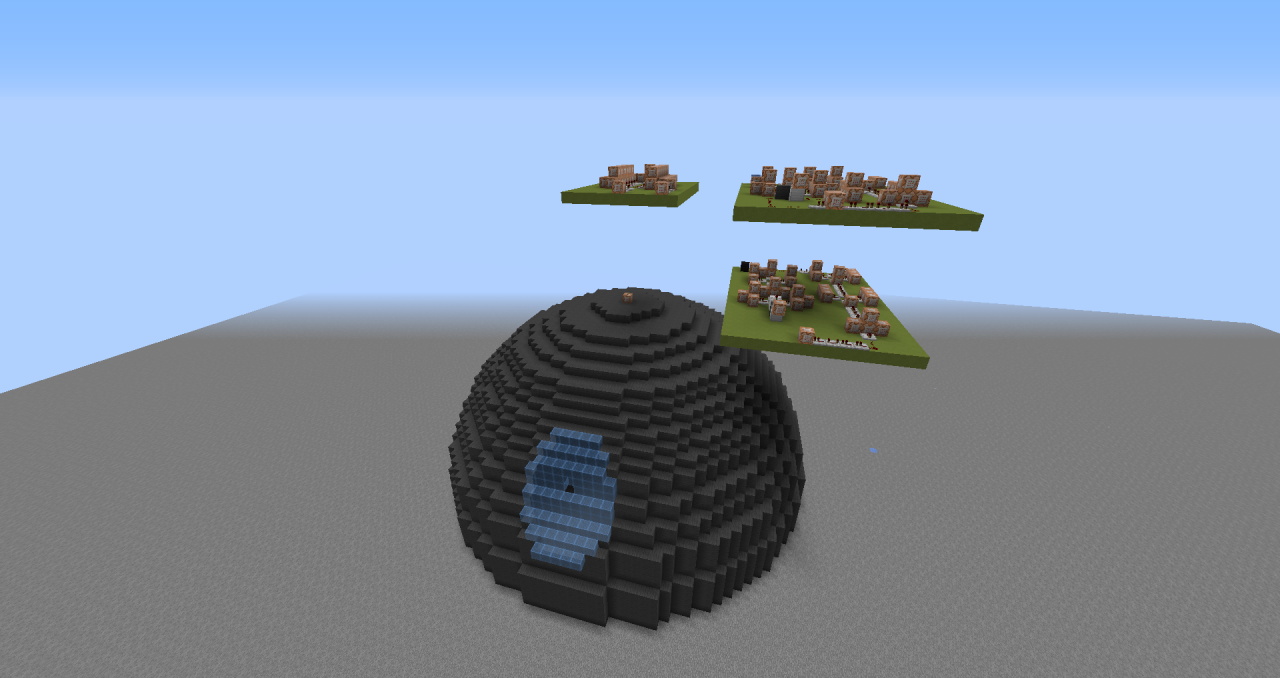 Miraculous ladybug: HawkMoth's base Minecraft Map