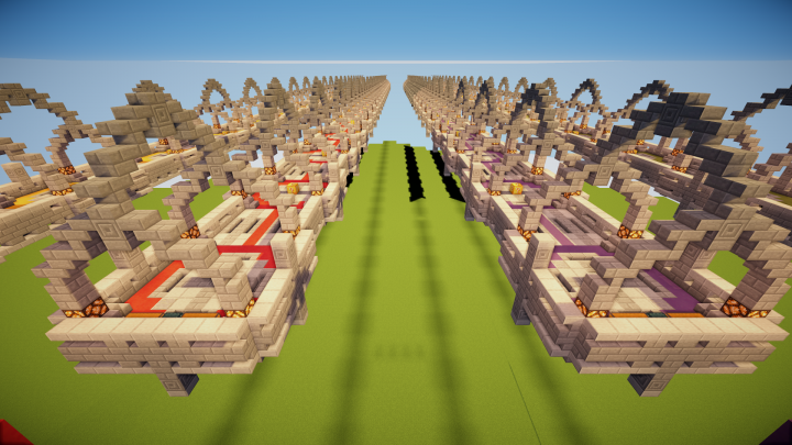 Lucky Block Race Map [1.8-1.9] Minecraft Map