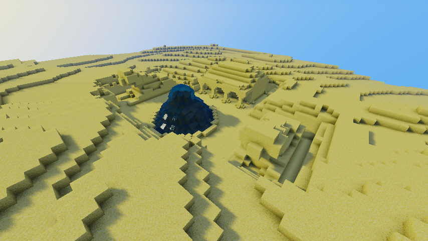 Lost Desert Temple Minecraft Map