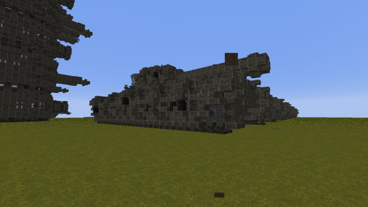 World biggest Spaceship - Warhammer 40k (Still building) Minecraft Map