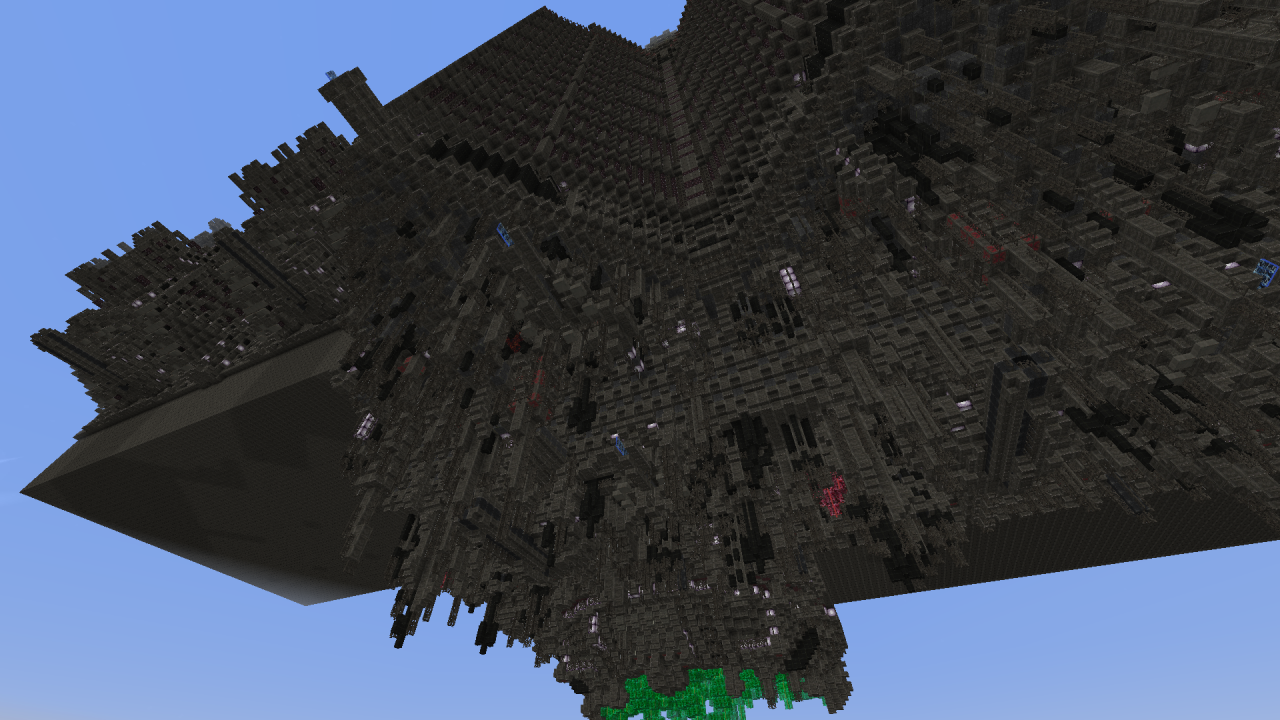 World biggest Spaceship - Warhammer 40k (Still building) Minecraft Map
