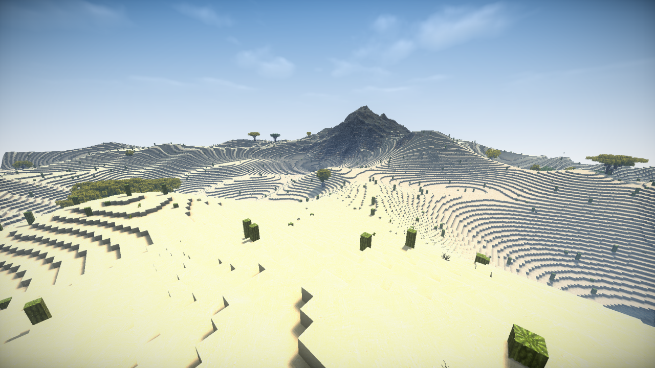 Free Custom Terrain [4K] [World Machine / WorldPainter] Minecraft Map