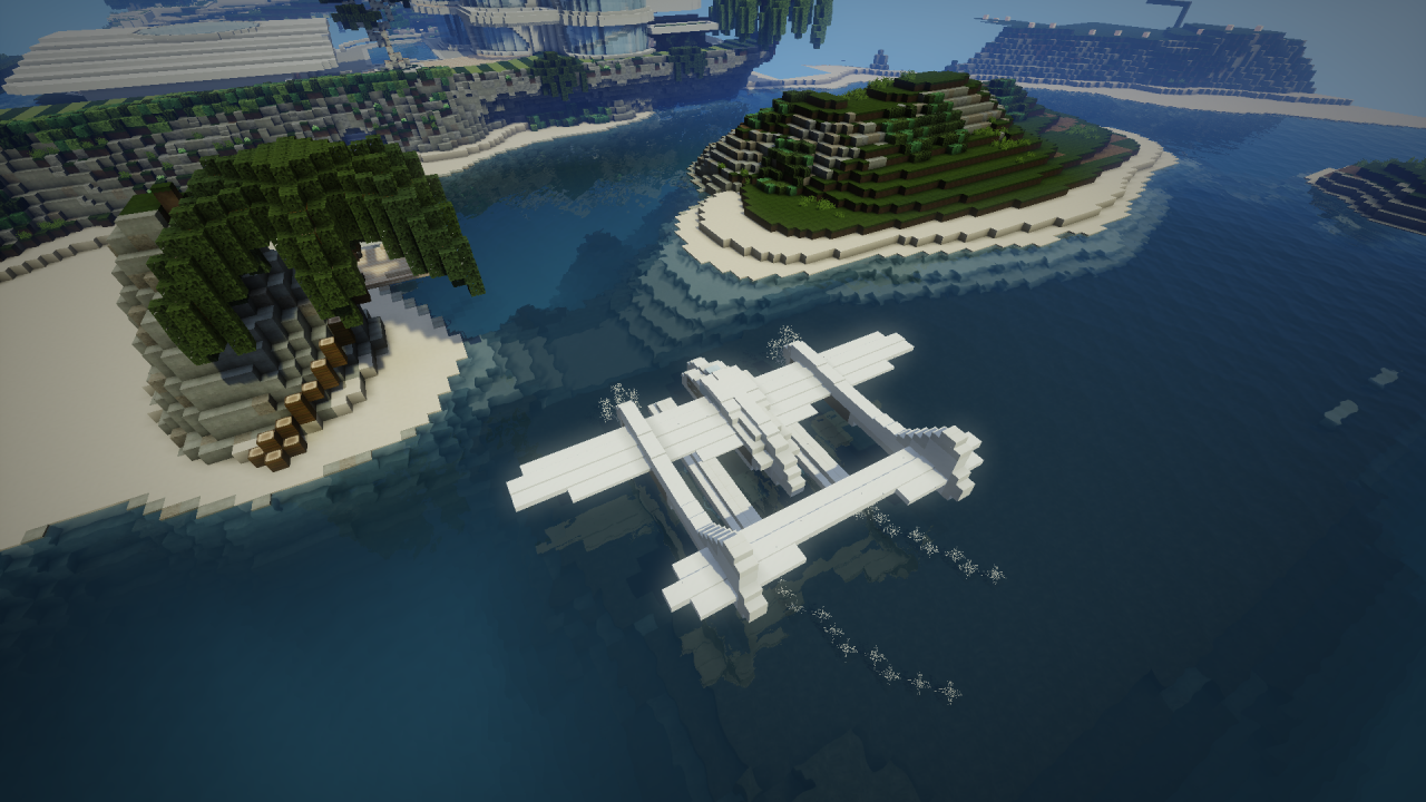 Modern Plane 1 Minecraft Map