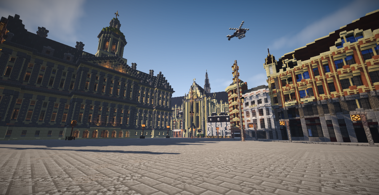 Oude Kerk Amsterdam 1:1 - Project Amsterdam Minecraft Map