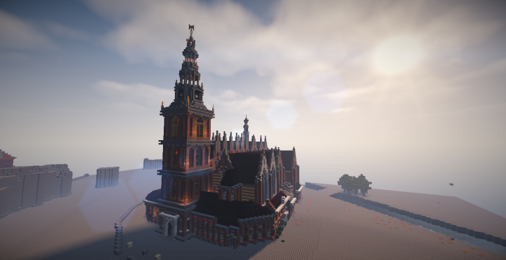 Oude Kerk Amsterdam 1:1 - Project Amsterdam Minecraft Map
