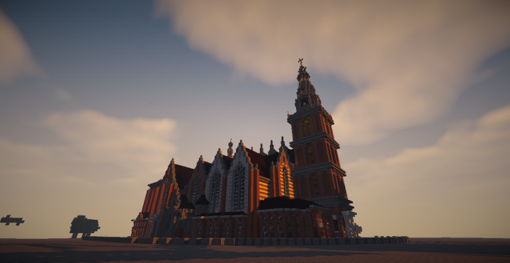 Oude Kerk Amsterdam 1:1 - Project Amsterdam Minecraft Map