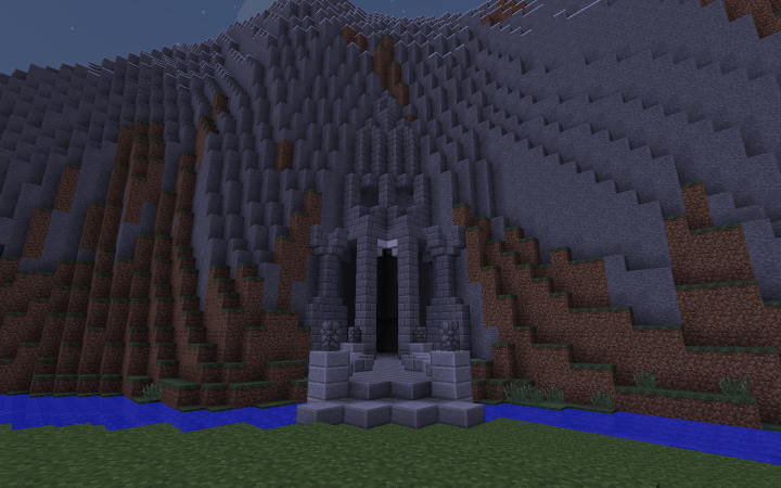 Mountain Enterance Minecraft Map