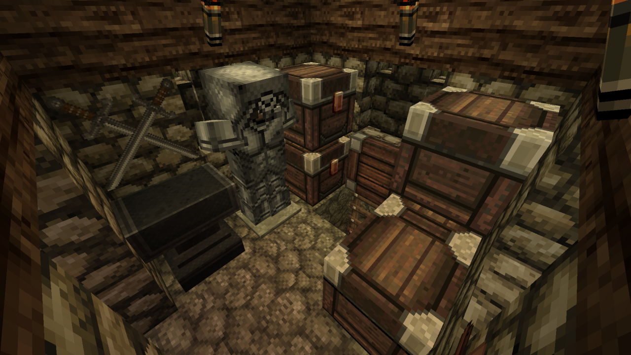 Minecraft Modified Starter House Minecraft Map