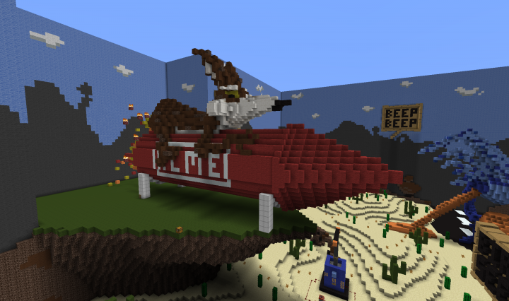 Beep Beep Hunger Games (No Plugins Necessary) Minecraft Map