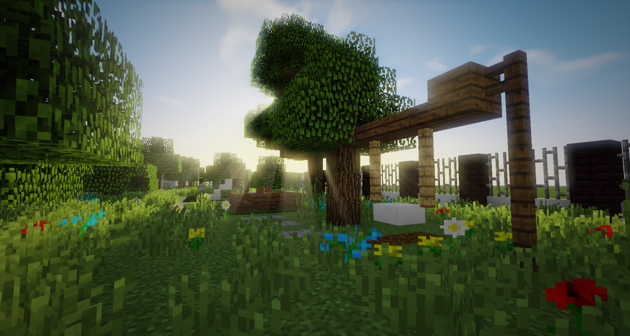 [DS] Japanese Onsen/Inn with zen lake Minecraft Map