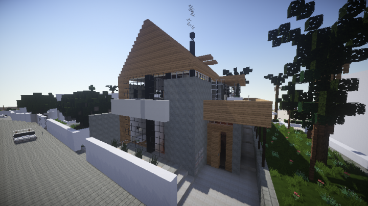 Beachside Norway - The Real Life House Minecraft Map