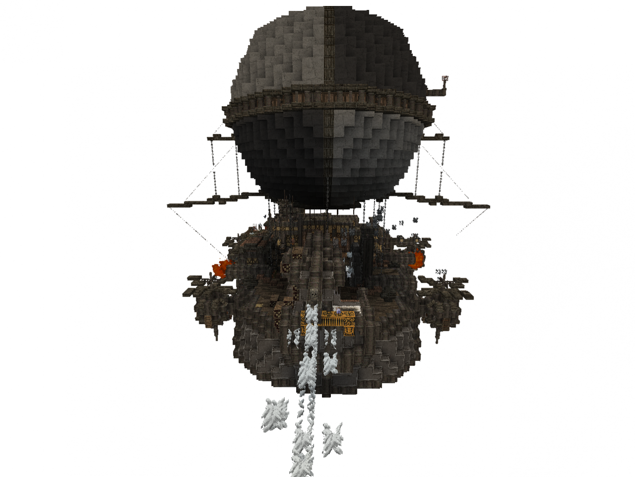 CopperBird. Heavy airship Minecraft Map