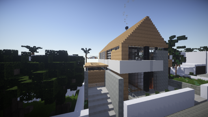 Beachside Norway - The Real Life House Minecraft Map