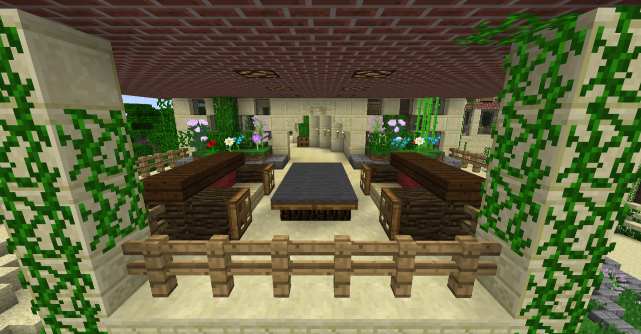 Resort @ desert [Desert detour contest] Minecraft Map