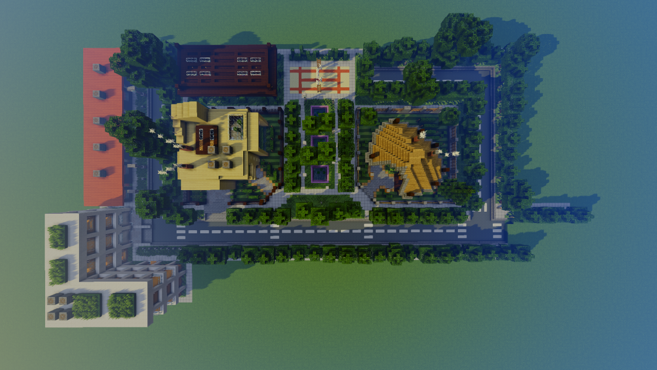 Minecraft Modern World PROJECT! Minecraft Map