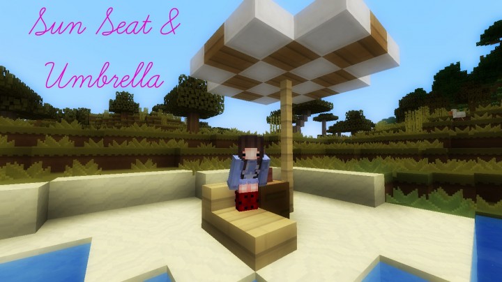 ℙ𝕠𝕣𝕜𝔹𝕦𝕟𝕟 || Sun Seat & Umbrella Minecraft Map