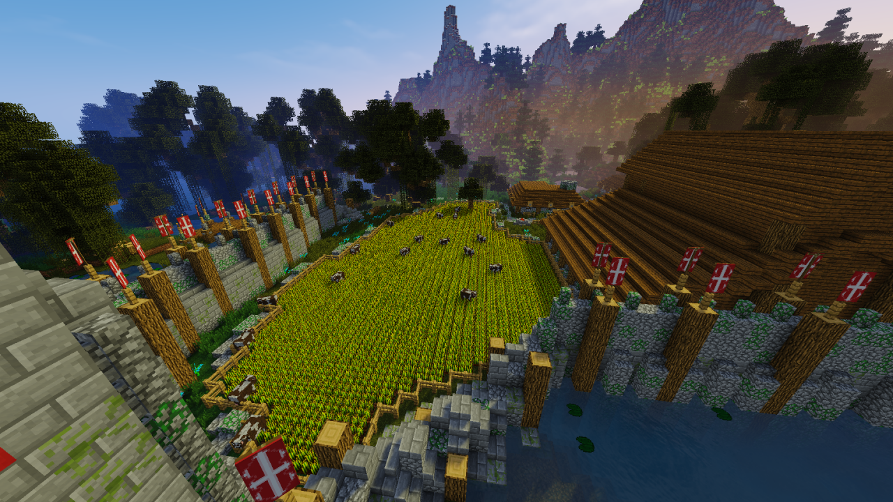 Underground Stronghold and Uhh, Other place. Minecraft Map