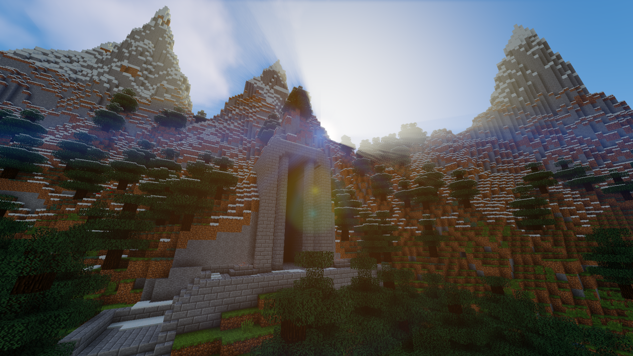 Underground Stronghold and Uhh, Other place. Minecraft Map