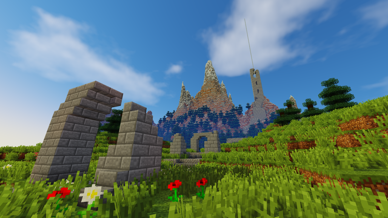 Underground Stronghold and Uhh, Other place. Minecraft Map