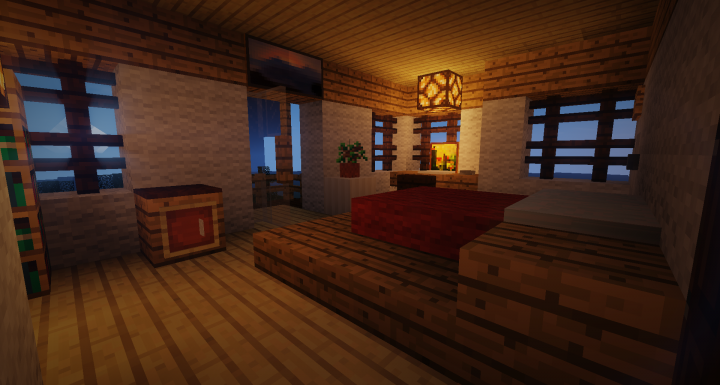[DS] Japanese Onsen/Inn with zen lake Minecraft Map