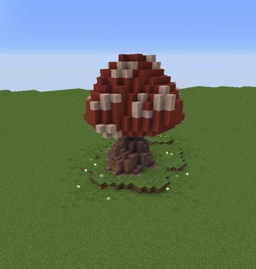 Mushroom house Minecraft Map