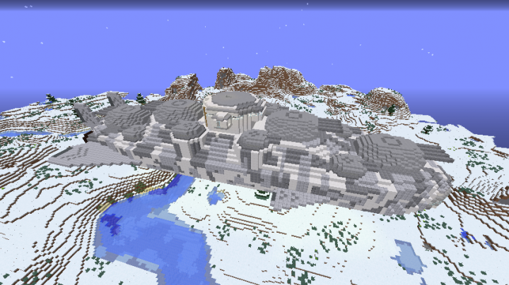 Stormcloud Class Battleship [Refit 1A] Minecraft Map