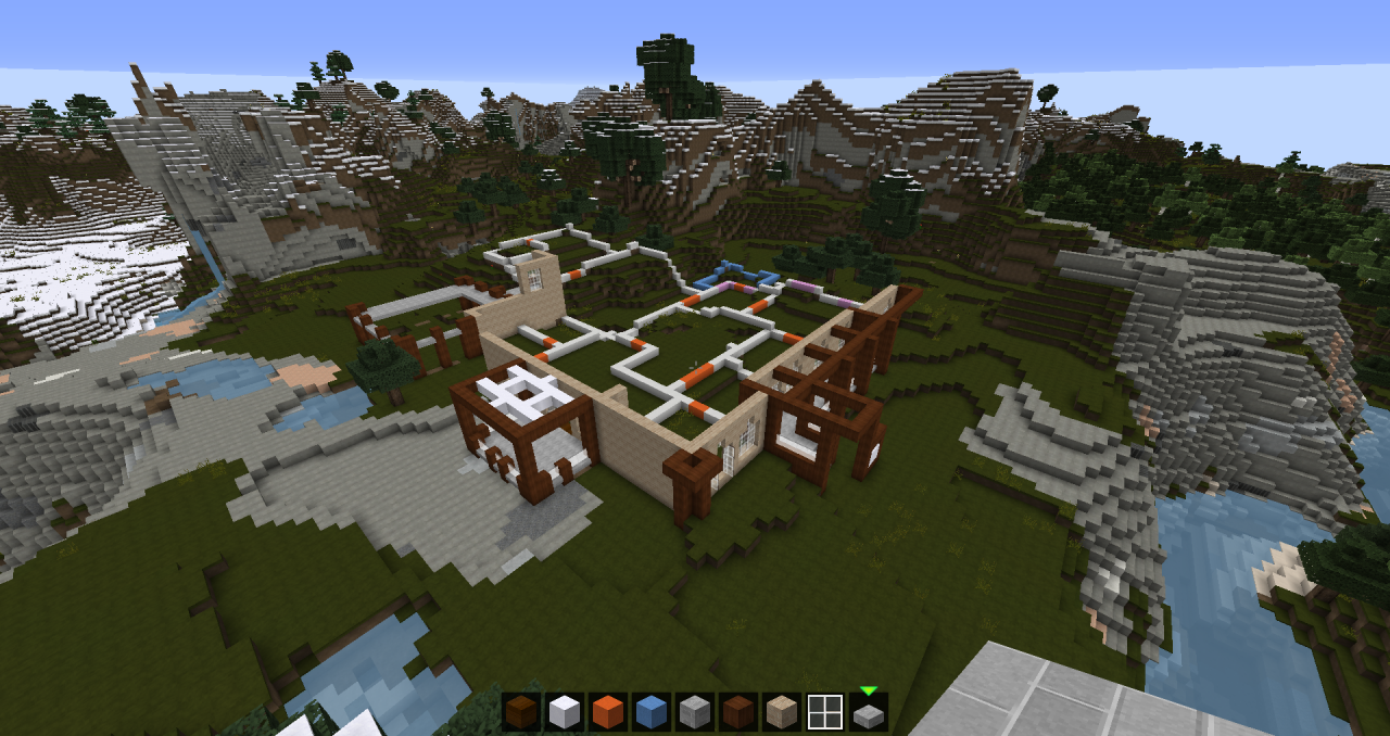 CliffSide Mansion (Modernish) Minecraft Map