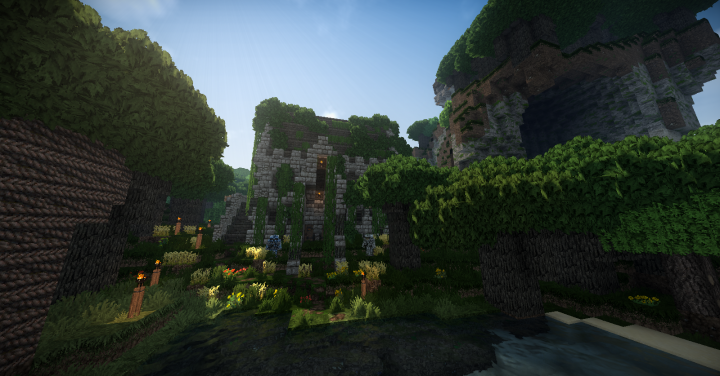 Overgrown Forest House Minecraft Map