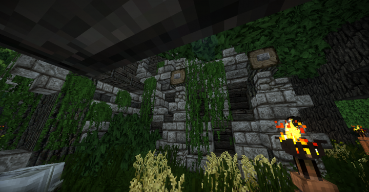 Overgrown Forest House Minecraft Map