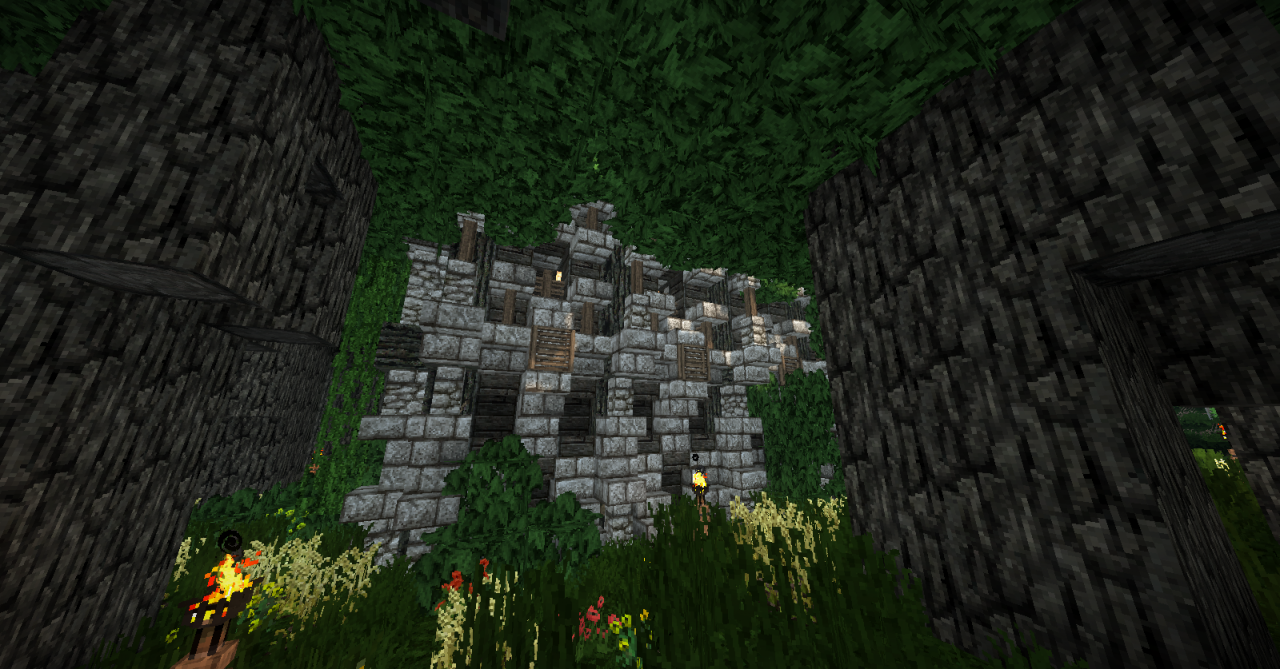 Overgrown Forest House Minecraft Map